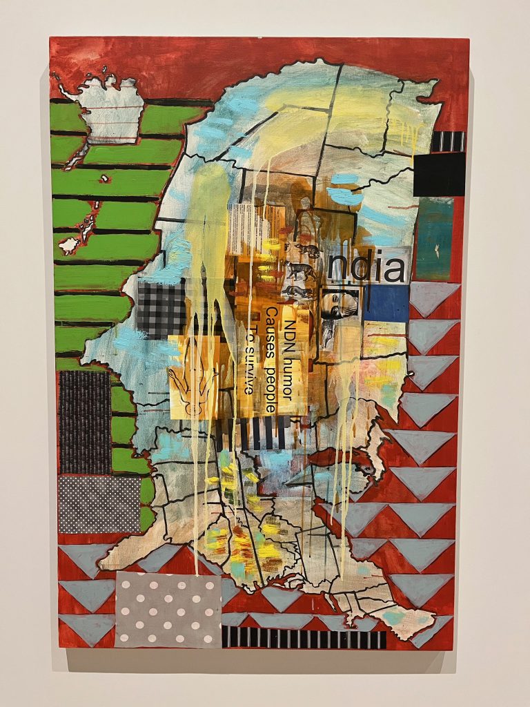 Jaune Quick-to-See Smith: Memory Map - Panorama